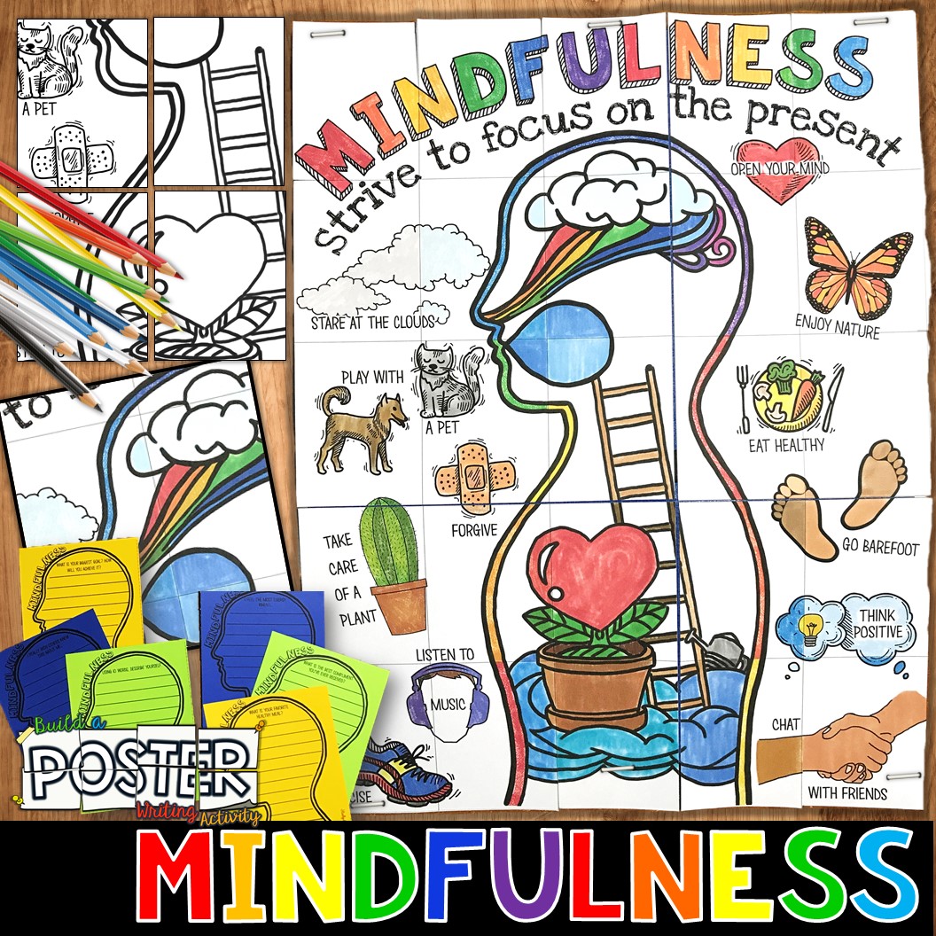 Mindfulness Activities Collaborative Poster Writing Prompts Work Mindfulness Activities Collaborative Poster Writing Prompts Work