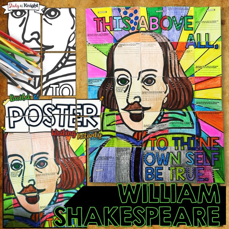 Romeo and Juliet, William Shakespeare, Collaborative Poster, Writing ...