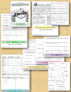 Hamlet Prince of Denmark Reading Literature Guide Flip Book - Study All ...