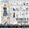 Women's History Month, Body Biography Project Bundle - Study All Knight