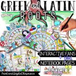 Greek and Latin Roots Vocabulary, Interactive Sketch Notes Activities ...