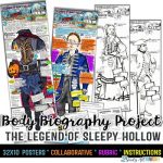 The Legend of Sleepy Hollow, Body Biography Project Bundle, For ...