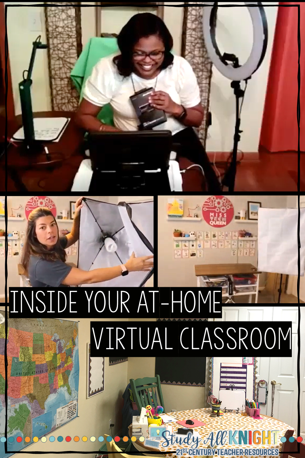 Inside Your At-Home Classroom For Virtual Teaching and Remote Learning ...